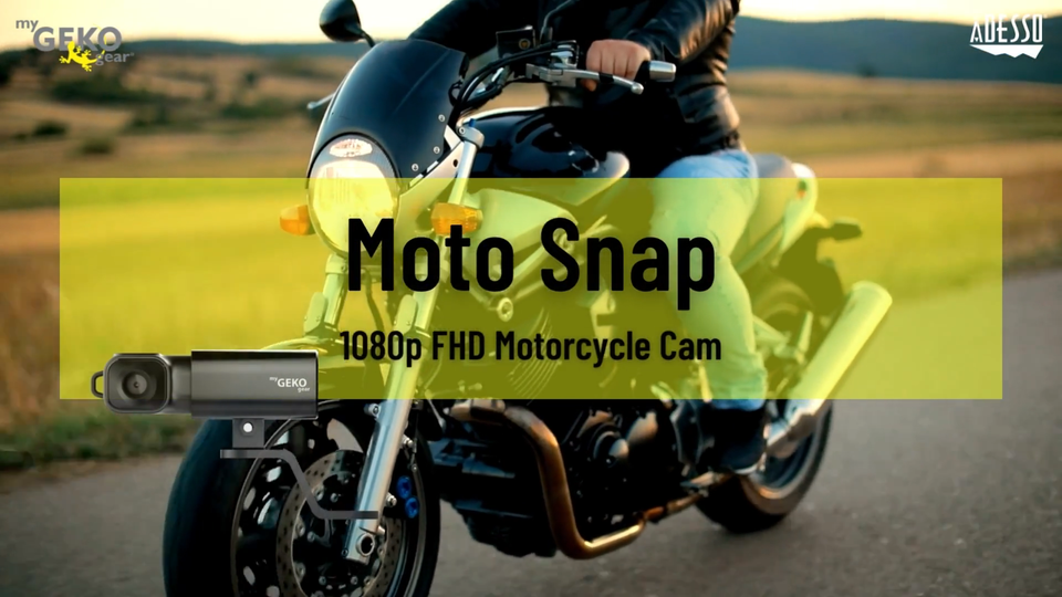 Moto Snap 1080p Motorcycle Helmet Camera with APP for Instant Video ...