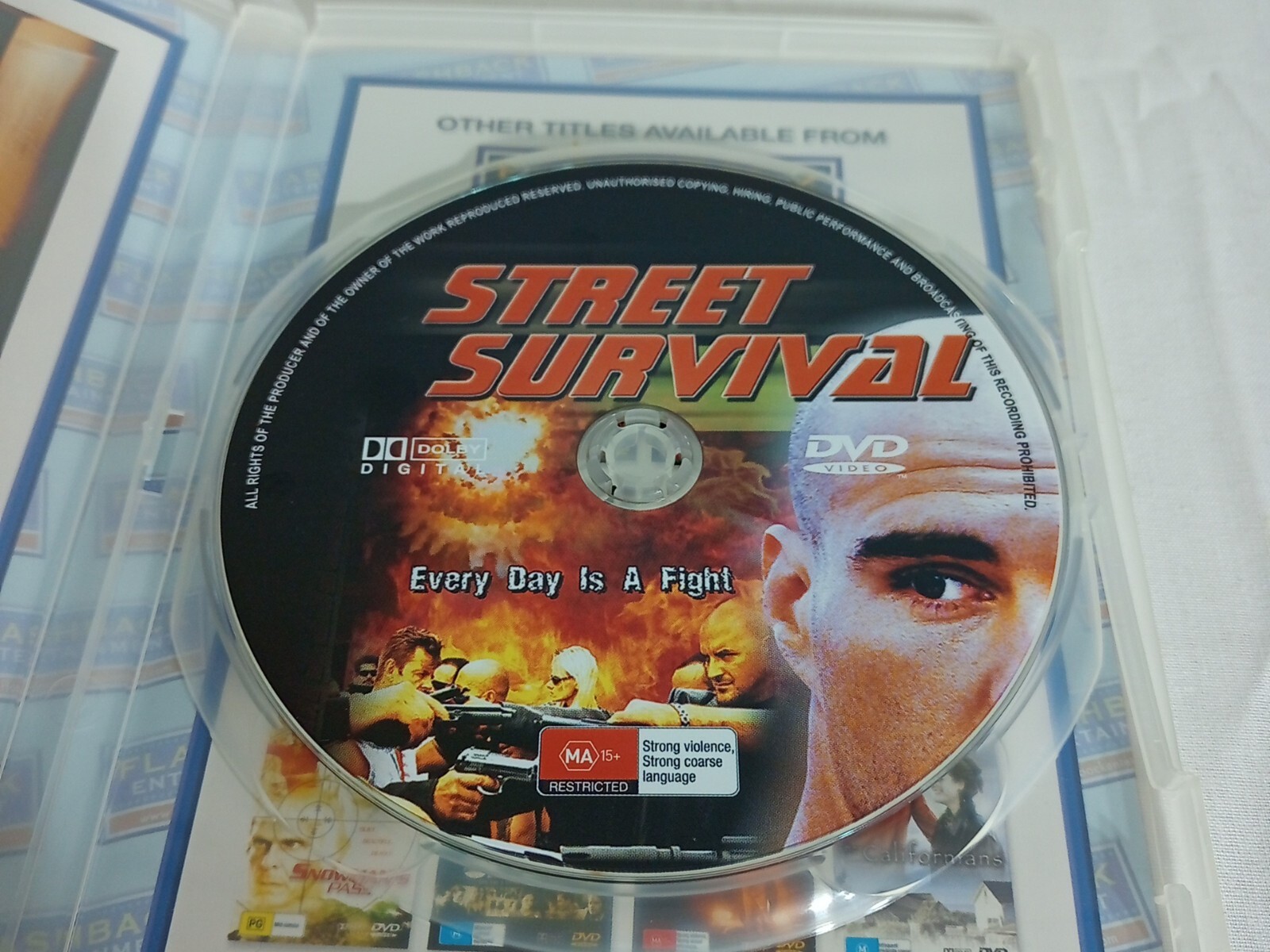 Street Survival DVD Rey Hernandez, Michael Francis, Brandon Morris ...