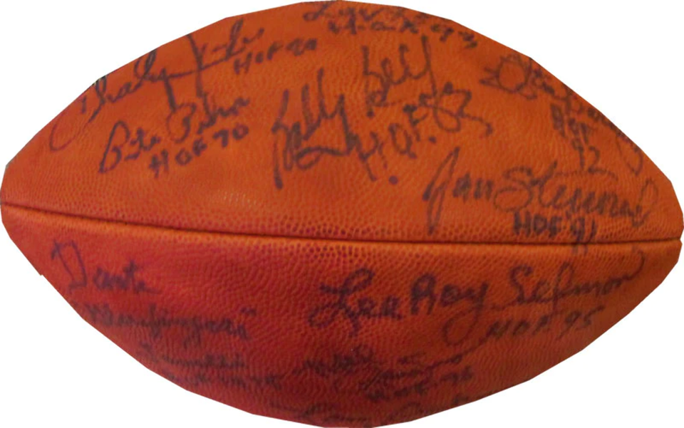 Hall of Famers Autographed Official NFL Football | eBay