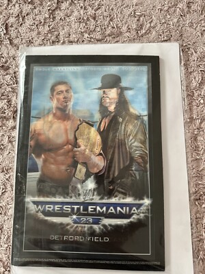 WWE WWF Wrestling Wrestlemania Programme 23 XXIII - Great Condition ...