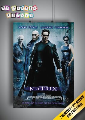 The Matrix Classic 90S Movie Poster | eBay