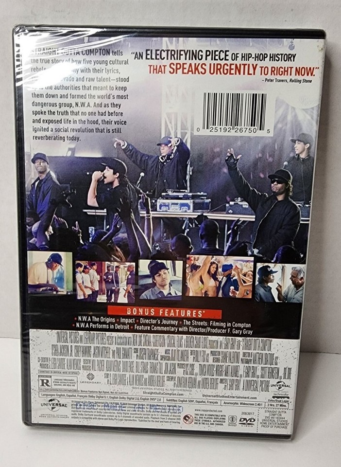 Straight Outta Compton (DVD, 2016, Widescreen) NEW SEALED 25192267505| eBay