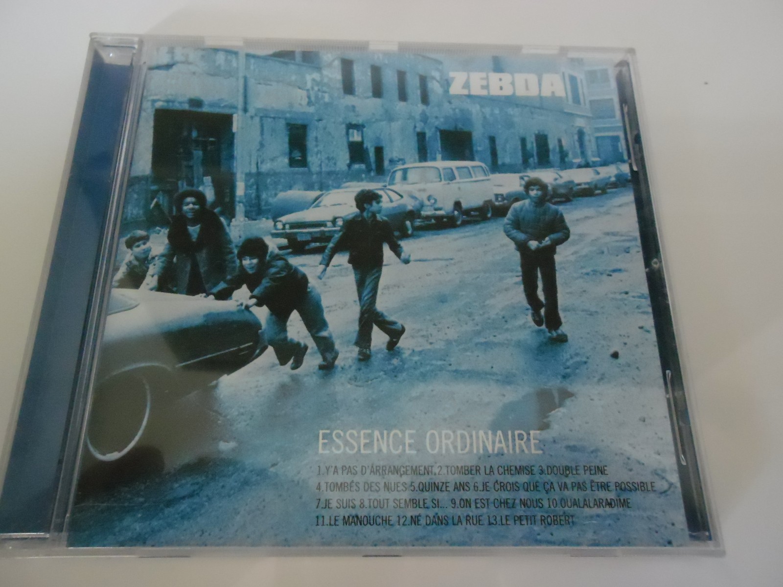 CD ZEBDA Essence Ordinaire 1998-13 TRACK- Tomber la chemise double ...