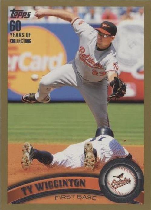 2011 Topps - Ty Wigginton #205 Gold /2011 for sale online | eBay