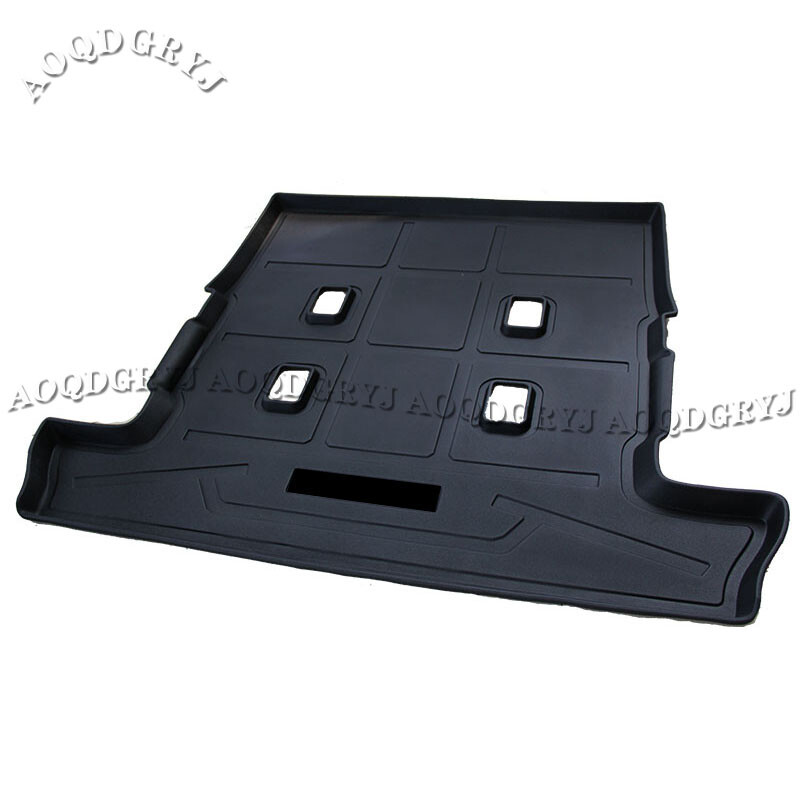 Car Black Rubber Rear Cargo Trunk Floor Mat Fits For LEXUS LX570 2016 ...