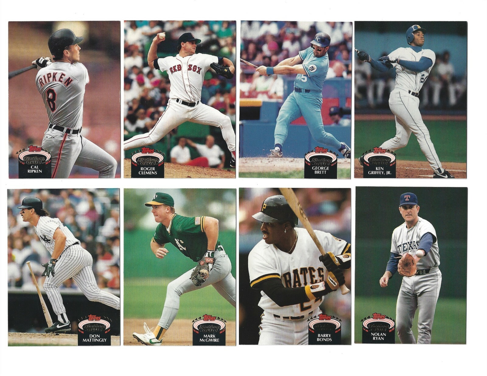 1992 Stadium Club Baseball - Complete Set - 900 Cards | eBay