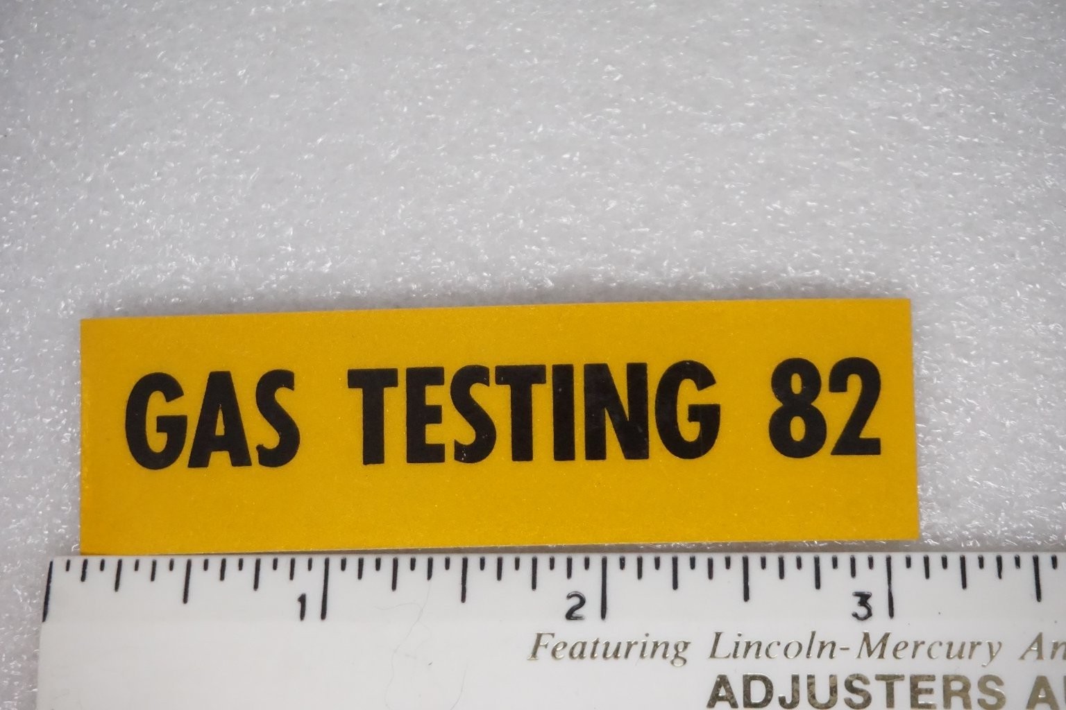 Mining Safety Sticker Gas Testing 82 Hard Hat Decal | eBay UK