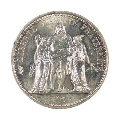 1967 FRENCH 10 FRANCS HERCULES SILVER COIN 25GR #6058 | eBay