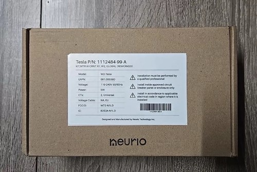 Tesla 1112484-99-A Neurio W2 Meter Kit 110-240VAC 200Amp CT – for sale ...