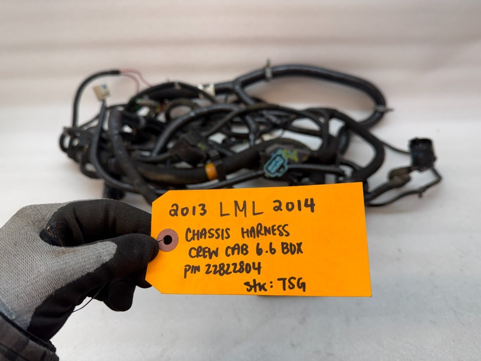 13 14 Chevrolet GMC 2500HD 3500 4WD CABINA CREW SCATOLA CORTA CHASSIS ...