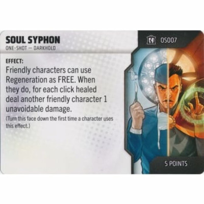 Soul Syphon - OS007 Fixed M/NM Card Only Marvel Collector's Trove ...