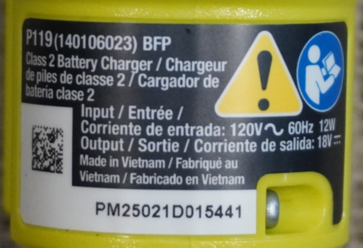 RYOBI ONE+ 18V Drill/Driver W/ 1.5 Ah Battery & Charger PCL201 | eBay