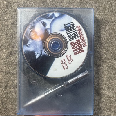 Basic Instinct (DVD, Special Edition) [Clear Ice Pick Case] 12236120650 ...