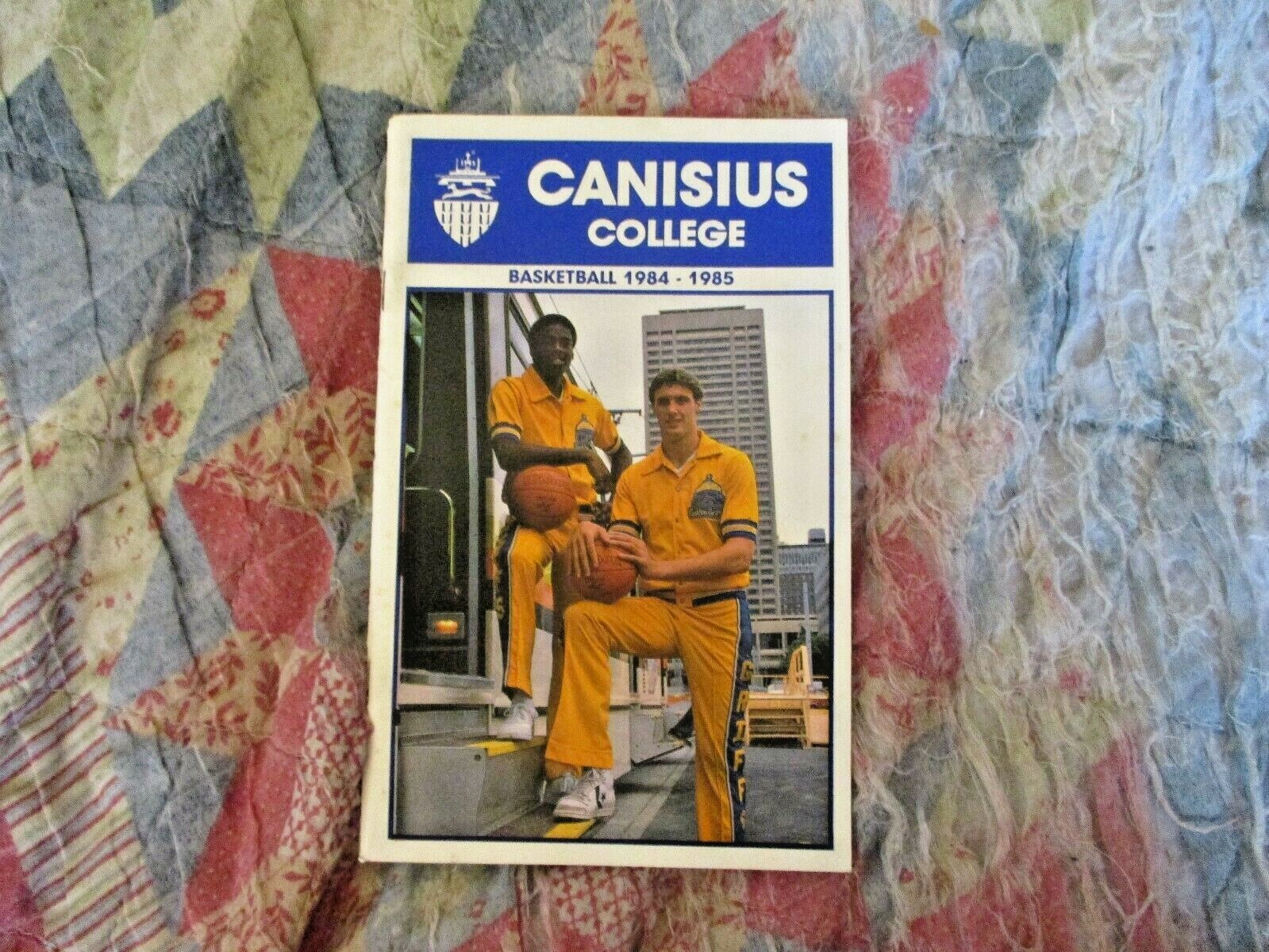 1984-85 CANISIUS BASKETBALL MEDIA GUIDE Yearbook MIKE SMREK 1985 ...