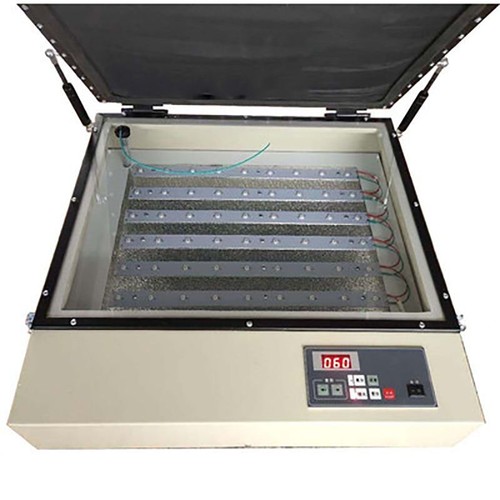 Vacuum UV Exposure Unit Screen Printing With Vacuum Pump 130W 420*300mm ...