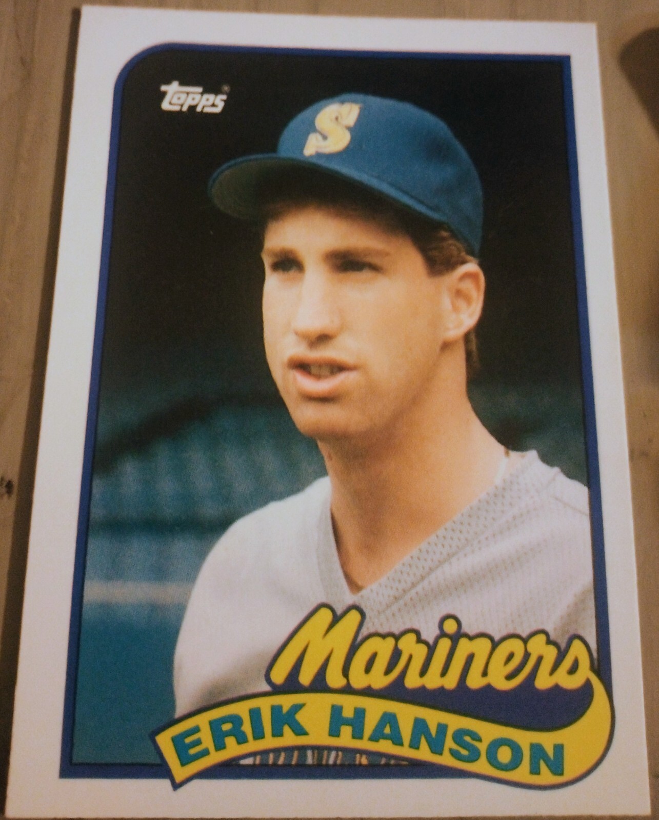 1989 Topps Traded Erik Hanson Seattle Mariners #45T ⚾ FREE SHIPPING ⚾ ...