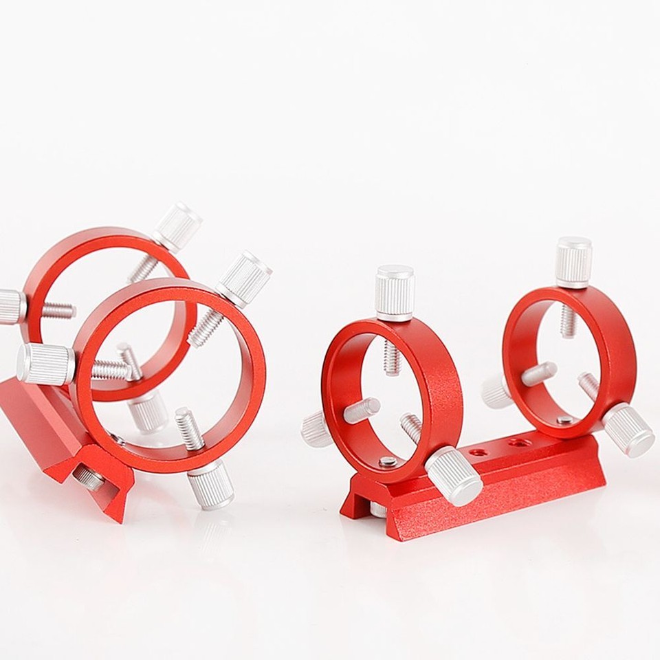 Red Guiding Scope Ring Kit for Telescope Tube Diameter 42/50/60/68/80 ...