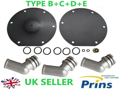 LPG PRINS VSI REDUCER REPAIR KIT(OLD TYPE) AUTOGAS B,C,D,E + 3 ALIUM ...