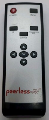 Original Peerless-AV Wireless HD Multimedia System Remote Control HDS-WHDI100 | eBay