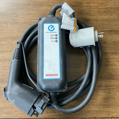 Nissan Ariya Leaf Charger EV charging cable cord dual voltage 12A 30A ...