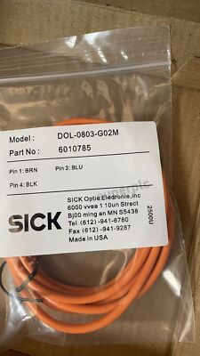 1PC NEW SICK DOL-0803-G02M DOL0803G02M CABLE FREE SHIPPING | eBay