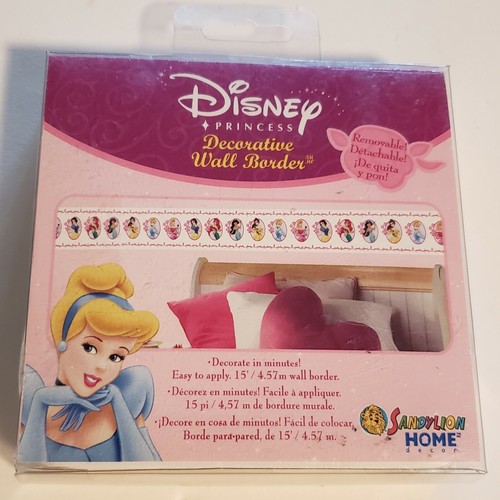 Disney Princess Wall Border Home Decor Removeable Repositionable Easy ...