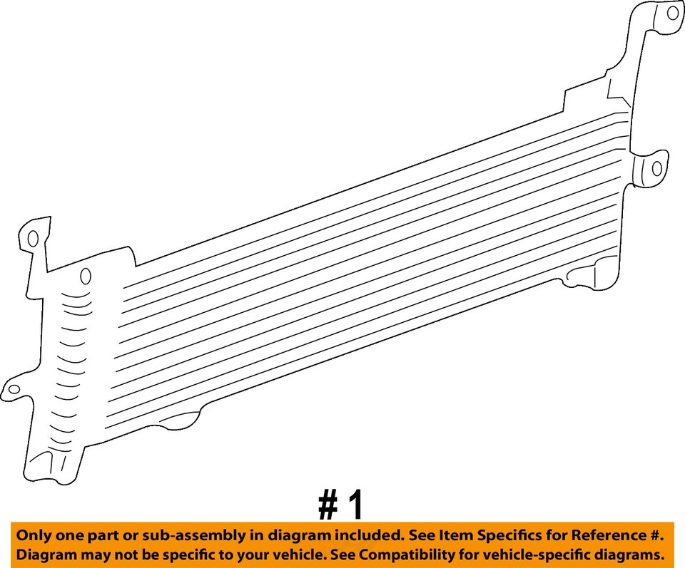 Cadillac GM OEM 08-11 CTS-Automatic Transmission Oil Cooler 25829909 | eBay