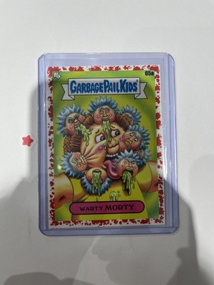 2023 GPK Garbage Pail Kids Intergoolactic Warty Morty /75 Rick & Morty ...