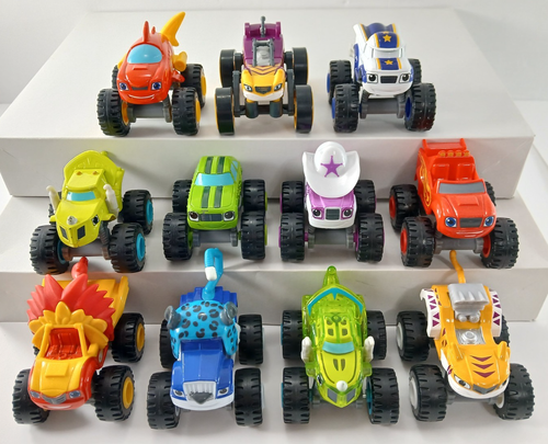 Blaze & The Monster Machines Diecast Monster Truck Toys LOT OF 11 ...