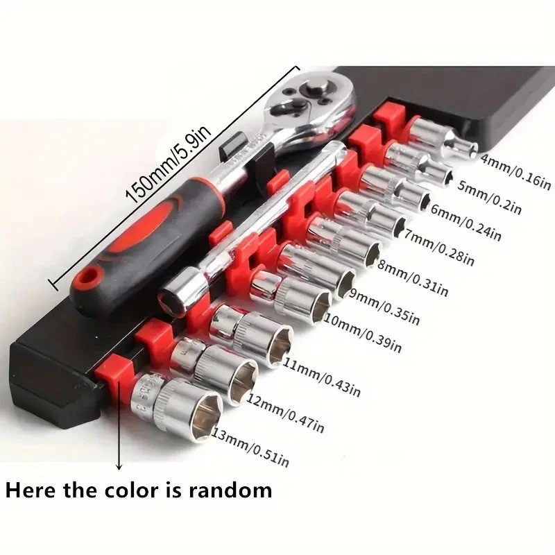 12Pcs Bike Repair Tool Kit Set Ratchet Wrench Quick Release Tire Levers ...