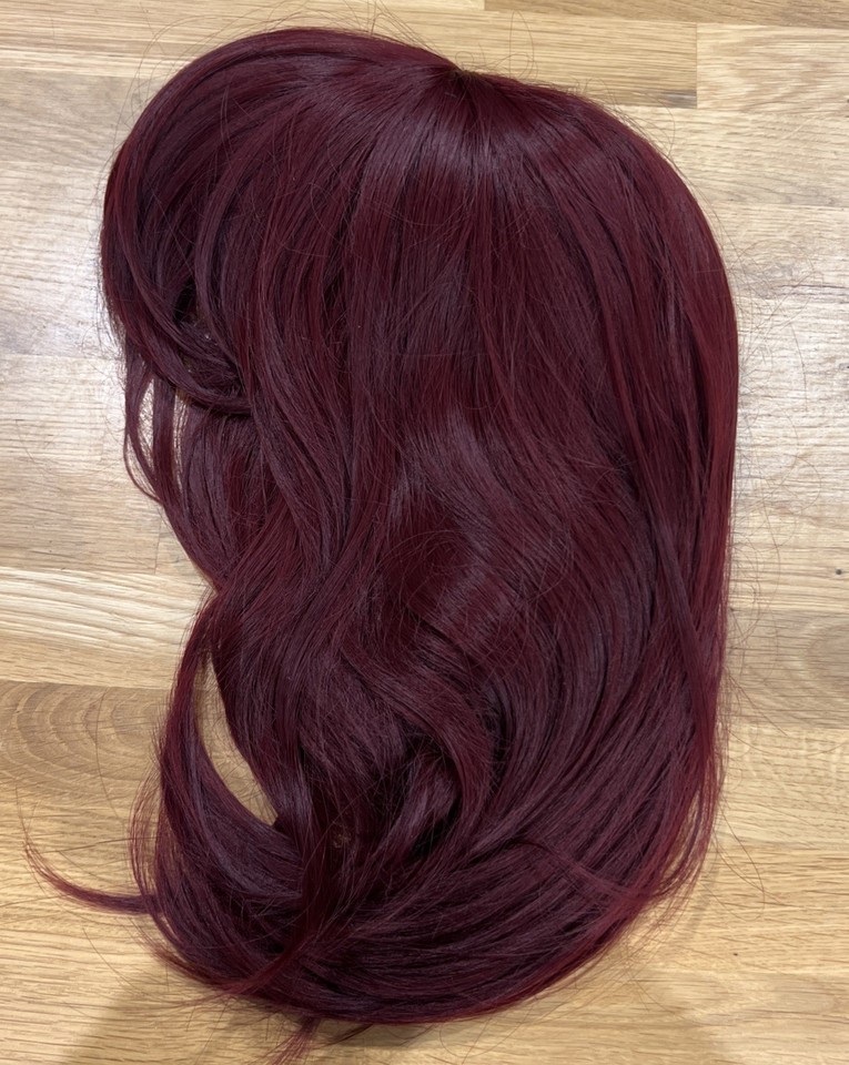 Koko Professional Medium Length Straight Wig with Fringe Bangs Boxed ...