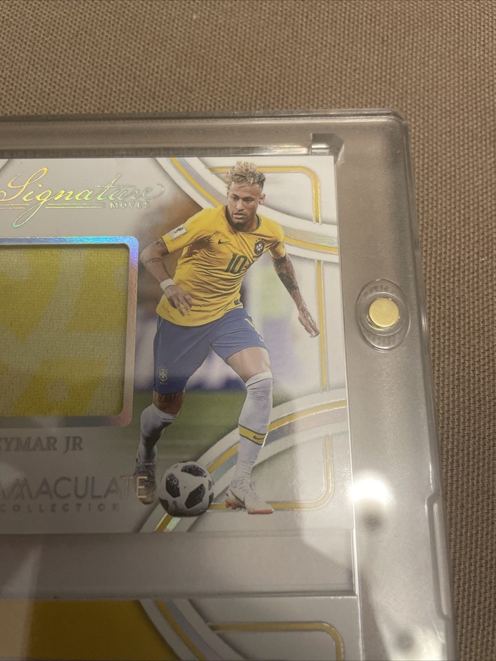 Neymar Jr Signature Moves On Card Autograph Patch Brazil Panini ...