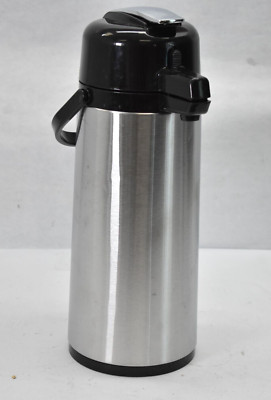 Sysco Stainless Steel Coffee Airpot Holder Container 2.2L Capacity ...