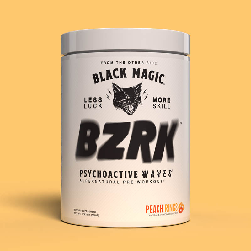 BLACK MAGIC SUPPLY BZRK Psychoactive Waves Supernatural Pre-Workout 25 ...