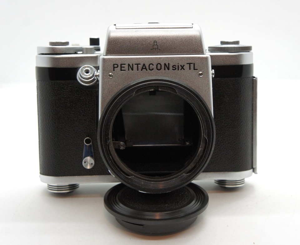 EXC! Pentacon Six Medium Format 6x6 German camera Body Only | eBay