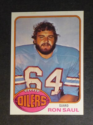 1976 Topps Ron Saul #208 Oilers NM/MT (Inv#DR1019) | eBay