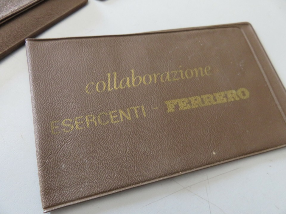 Vintage FERRERO Check Holder 'Collaboration With Retailers - Ferrero ...