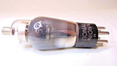Vacuum Tube Strong National Union Type 57 Engraved Base ST Hickok ...