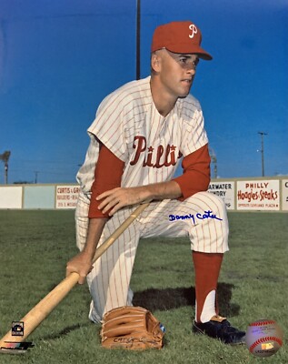Danny Cater 1964 Philadelphia Phillies Signed Spring Training 8x10 ...