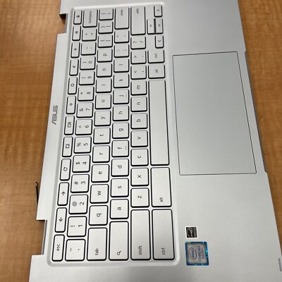 13N1-AAA0502 0KN1-AA1US12 OEM ASUS TOP COVER LIGHT BLUE W KEYBOARD BL ...