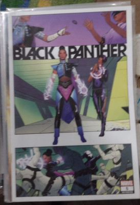 BLACK PANTHER # 5 2022 MARVEL 2ND PRINT (LEGACY 202) 2nd app. Tosin ...
