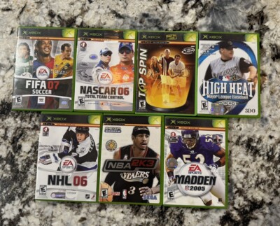 Original Xbox Sports Game Lot | eBay