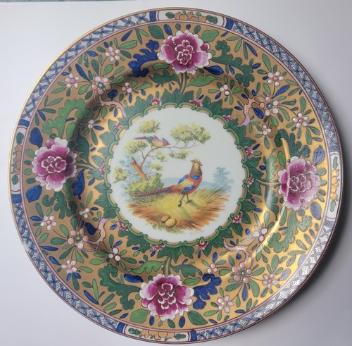 Rare EDME SAMSON French Art Porcelain Plate Artist Signed William ...