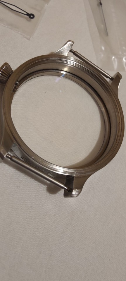 RARE DEBAUFRE Nav B 6497 Dial, Case, Hands, Crown. Brand New PARTS ONLY ...
