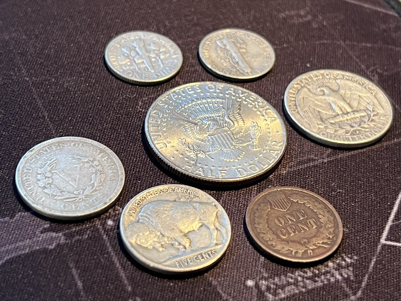 19th And 20th Century U.S. Coin Type Set Starter Kit - 7 Coins - 7 ...