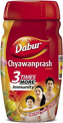 Dabur Chyawanprash - 550g (500g + 50g Free)| 3X Immunity Action ...