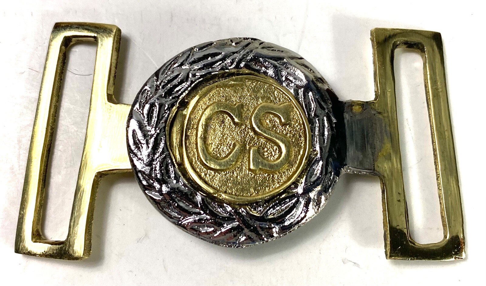 CIVIL WAR CS CSA CONFEDERATE OFFICER BELT BUCKLE | eBay