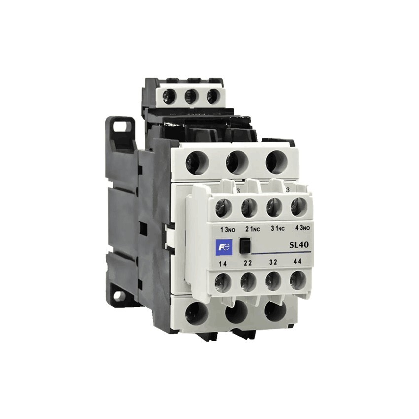 1PCS Fuji Silent Contactor SL65 2 Open 2 Close Auxiliary 220V AC/DC ...