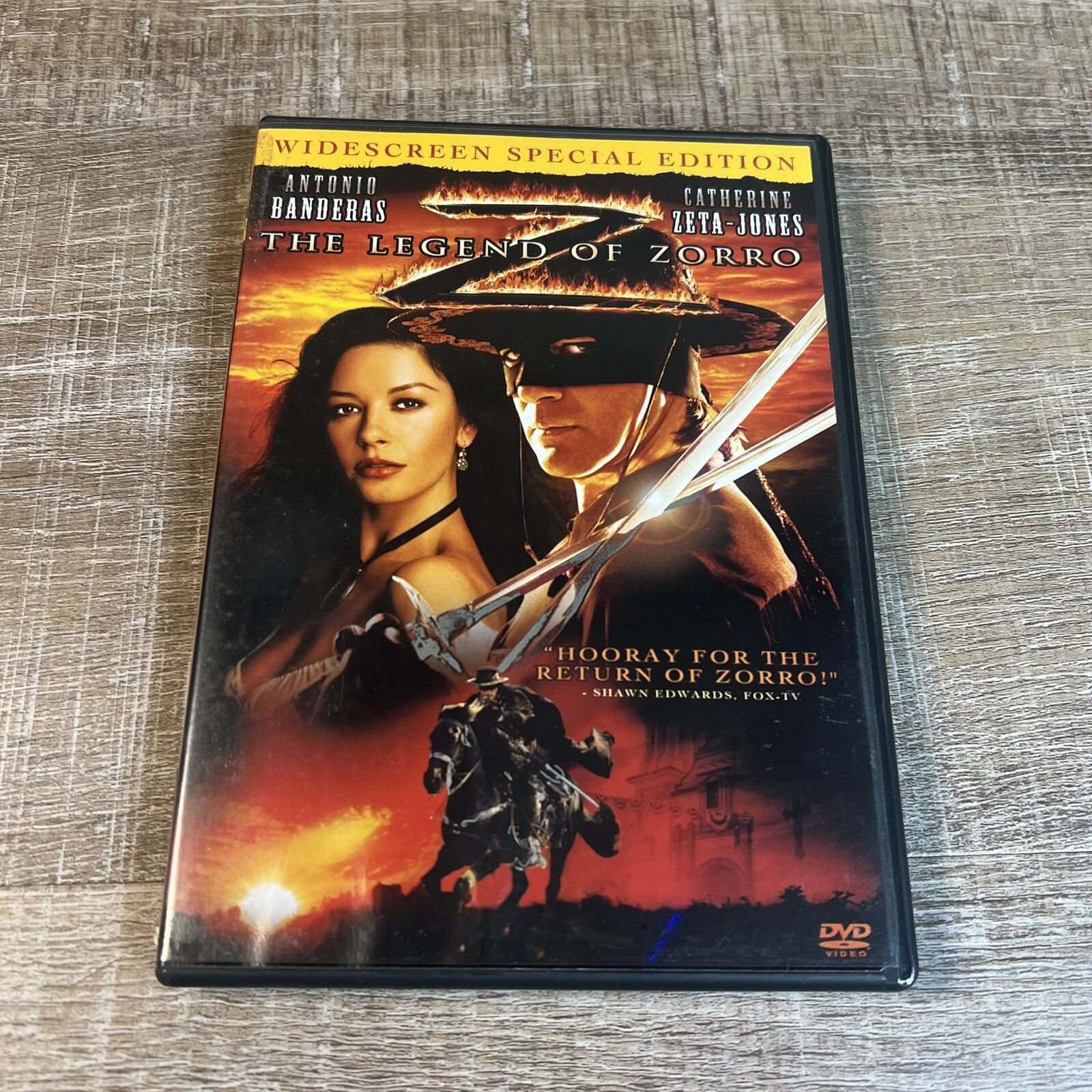 The Legend Of Zorro Dvd
