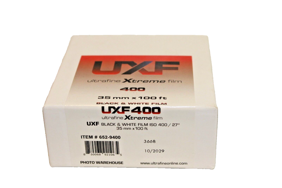 Ultrafine Xtreme 400 Black and White Film 35mm Roll 100 Foot Roll | eBay